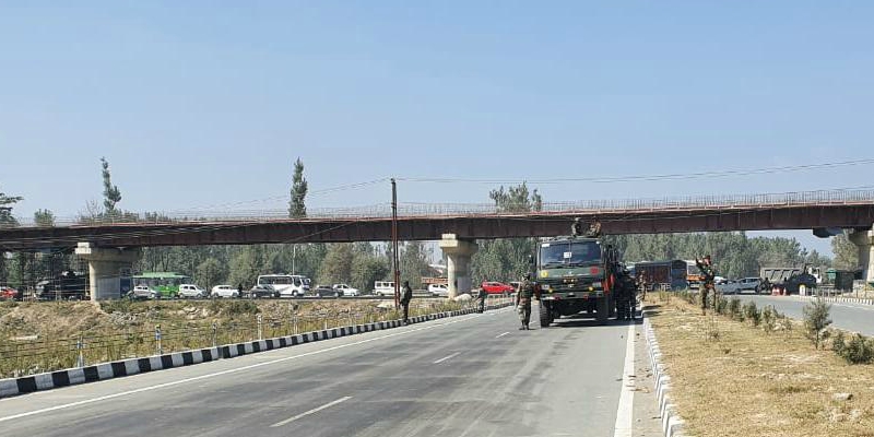 Not possible to check every vehicle on highway, frisking of vehicles ...