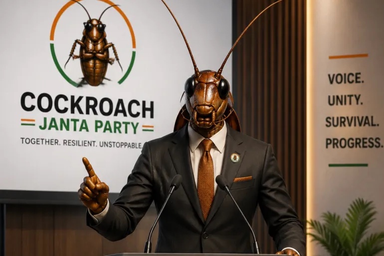 ‘Cockroach Janta Party’ turns Gen Z anger into India’s biggest meme ...